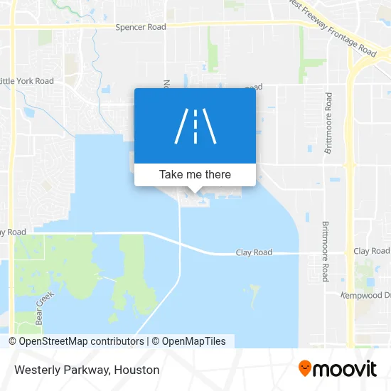 ¿Cómo llegar a Westerly Parkway, Houston en autobús o tren ligero?