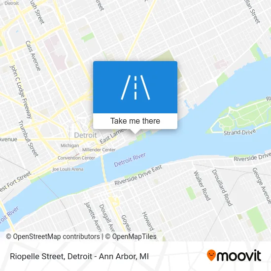 How to get to Riopelle Street, Detroit by bus?