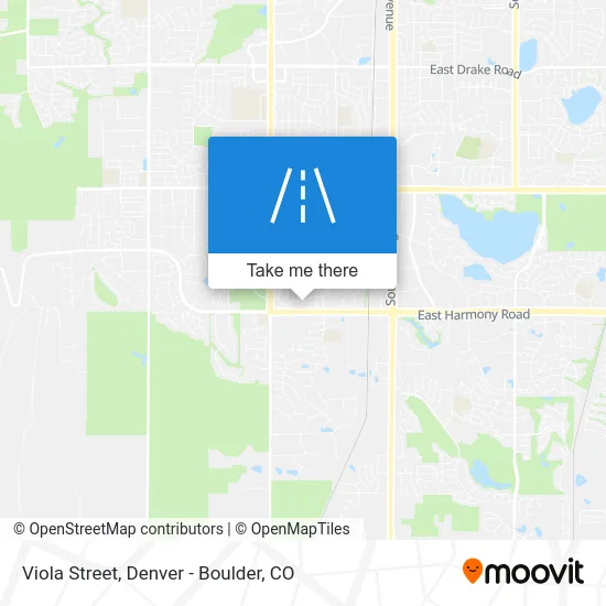 How to get to Viola Street, Denver - Boulder, CO by bus?