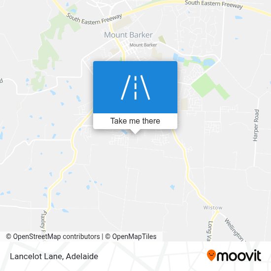 How to get to Lancelot Lane, Mount Barker by bus?