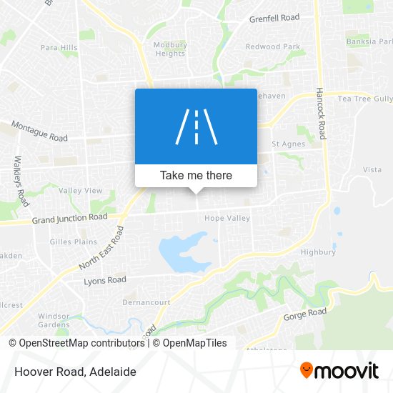 How to get to Hoover Road, Hope Valley by bus?