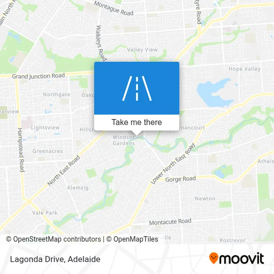How to get to Lagonda Drive, Windsor Gardens by bus?
