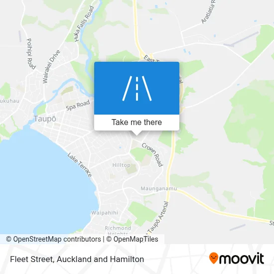 How to get to Fleet Street, Auckland and Hamilton by bus?