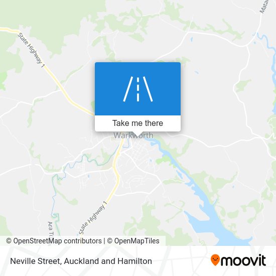 How to get to Neville Street, Auckland and Hamilton by bus?