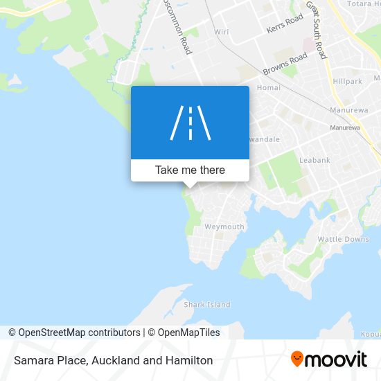 How to get to Samara Place, Clendon South by bus?