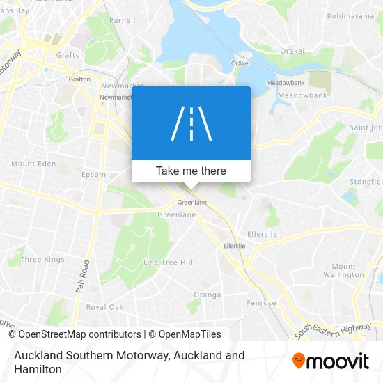 How to get to Auckland Southern Motorway, Abbotts Park by bus or train?