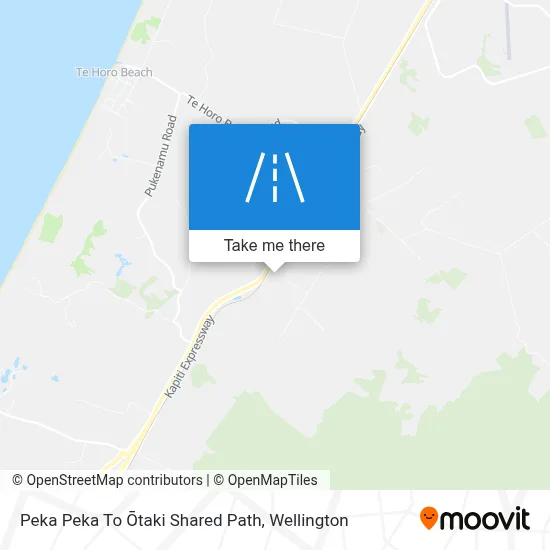 How to get to Peka Peka To Ōtaki Shared Path, Te Horo by bus?