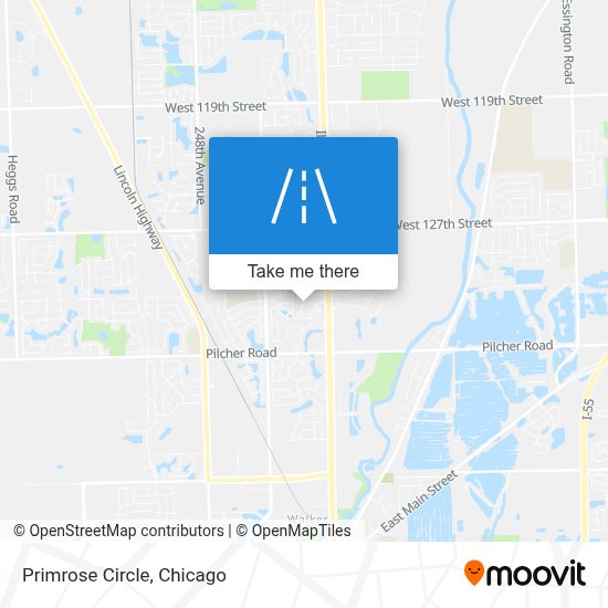 ¿Cómo llegar a Primrose Circle, Plainfield en Autobús?