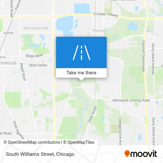 How to get to South Williams Street, Chicago by bus?