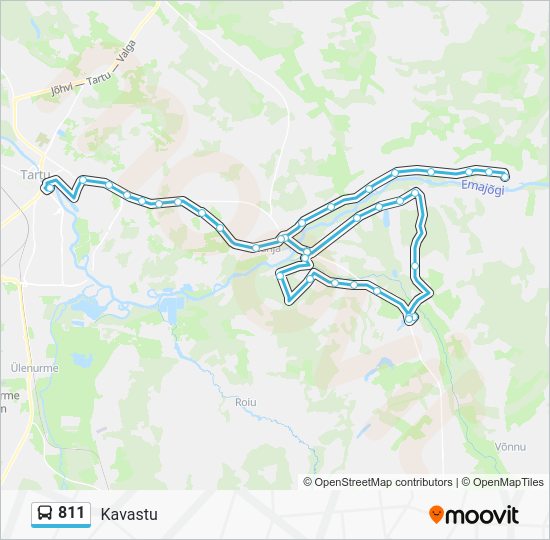 811 Route: Schedules, Stops & Maps - Kavastu (Updated)