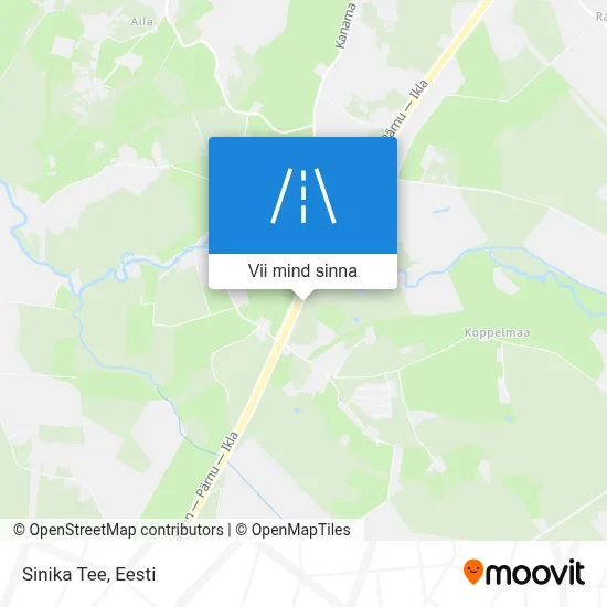 Kuidas jõuda Sinika Tee, Saue buss või raudtee?