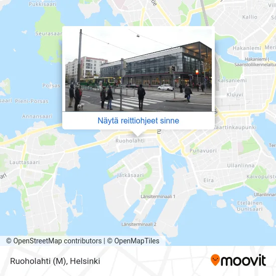 Ruoholahti (M) - reitit, aikataulut ja hinnat