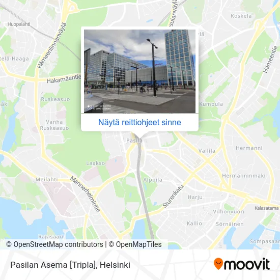 Pasilan Asema [Tripla] - reitit, aikataulut ja hinnat