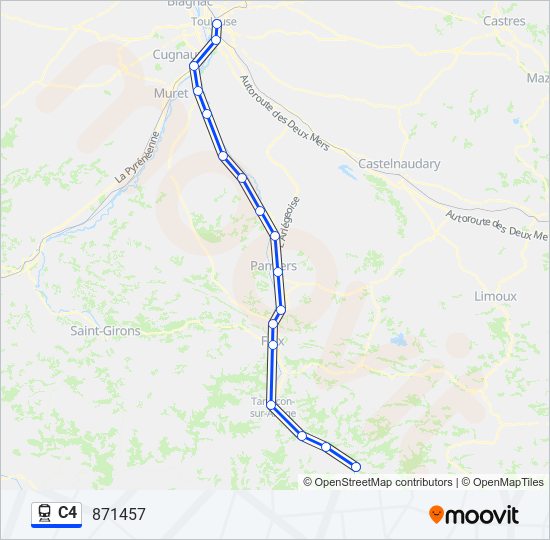 Línea c4: horarios, paradas y mapas - 871463 (Actualizado)