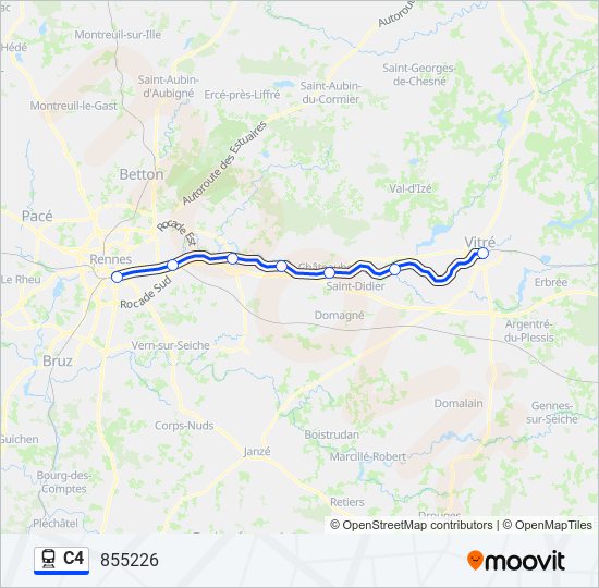 Línea c4: horarios, paradas y mapas - 855226 (Actualizado)