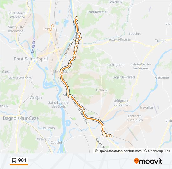901 Route: Schedules, Stops & Maps - (Updated)