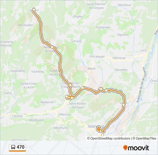 470 Route: Schedules, Stops & Maps - (Updated)