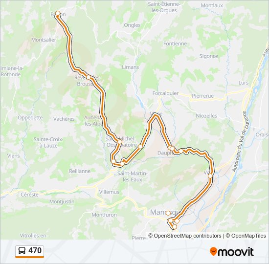 470 Route: Schedules, Stops & Maps - (Updated)