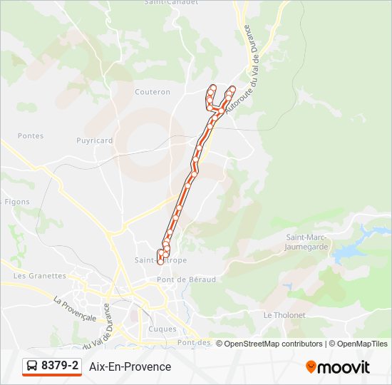 83792 Route: Schedules, Stops & Maps - Aix-En-Provence (Updated)