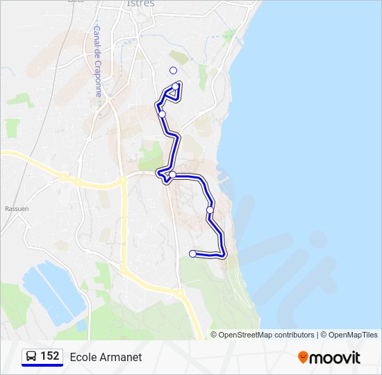 152 Route: Schedules, Stops & Maps - Ecole Armanet (Updated)