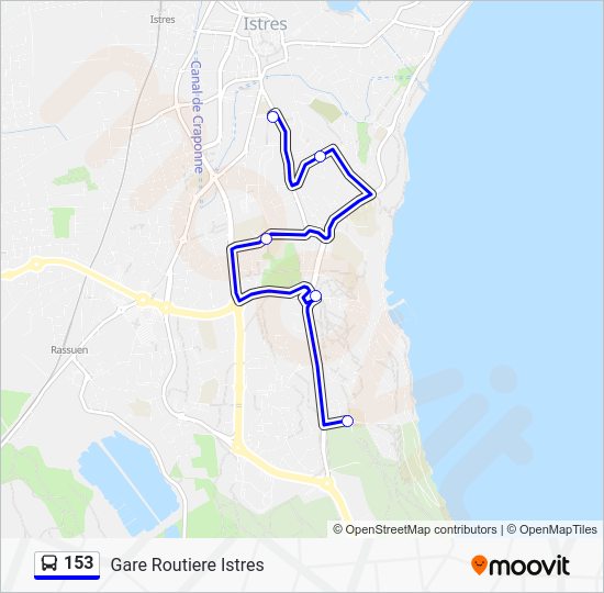 153 Route: Schedules, Stops & Maps - Gare Routière (Updated)