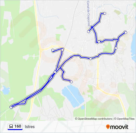 160 Itinéraire: Horaires, Arrêts & Plan - Gare Routière (mis à jour)