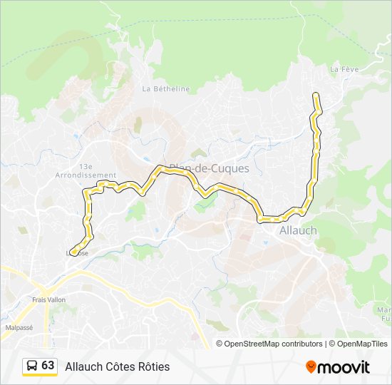 63 Route: Schedules, Stops & Maps - (Updated)