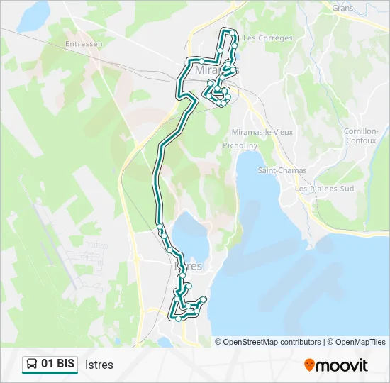 01 BIS Route: Schedules, Stops & Maps - Istres (Updated)