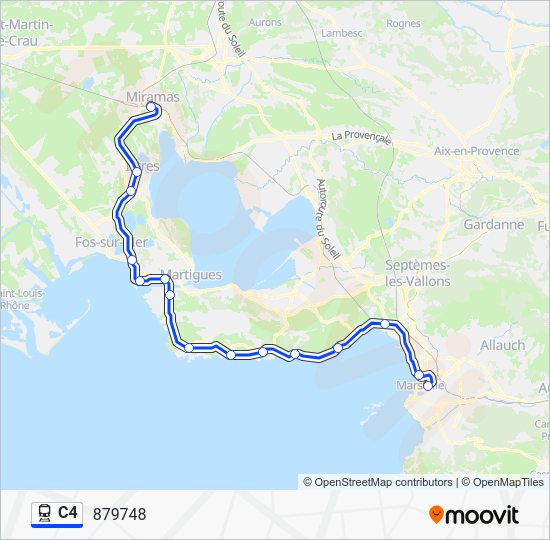 c4 Route: Schedules, Stops & Maps - 879748 (Updated)