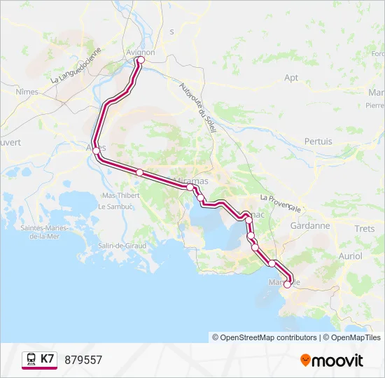K7 Route: Schedules, Stops & Maps - 879557 (Updated)