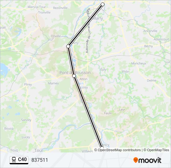 c40 Route: Schedules, Stops & Maps - 837539 (Updated)
