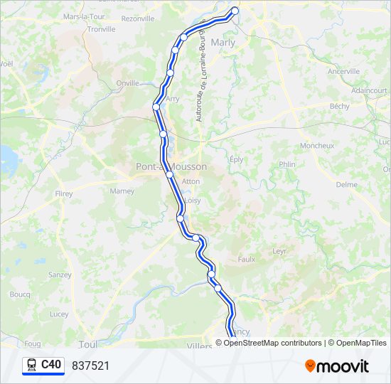 c40 Route: Schedules, Stops & Maps - 837543 (Updated)