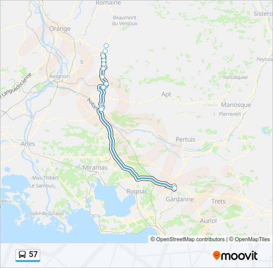 57 Route: Schedules, Stops & Maps - (Updated)