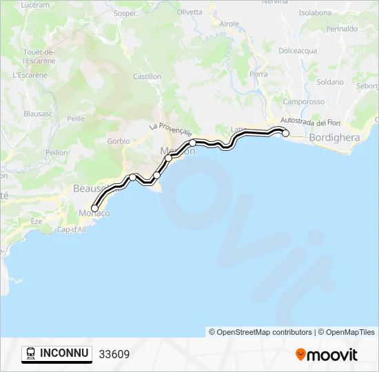 INCONNU Route: Schedules, Stops & Maps - 33609 (Updated)