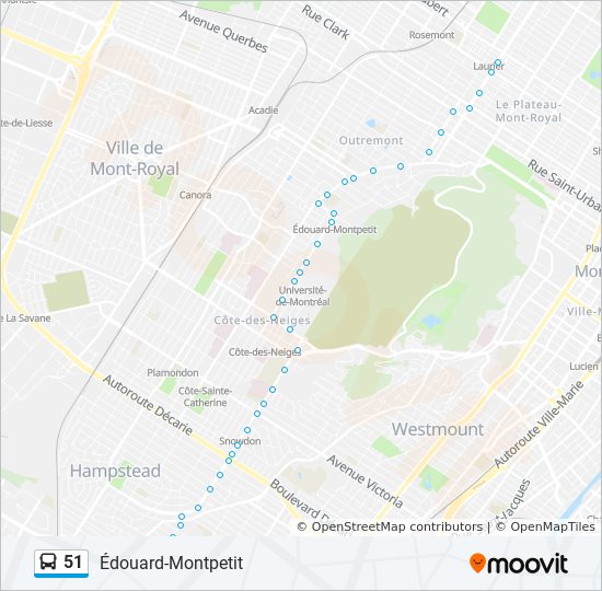 51 Route: Schedules, Stops & Maps - 51-E (Updated)