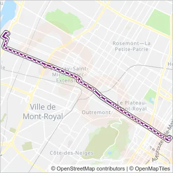 55 Itinéraire: Horaires, Arrêts & Plan - Sud (mis à jour)