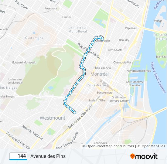 144 Route: Schedules, Stops & Maps - 144-E (Updated)
