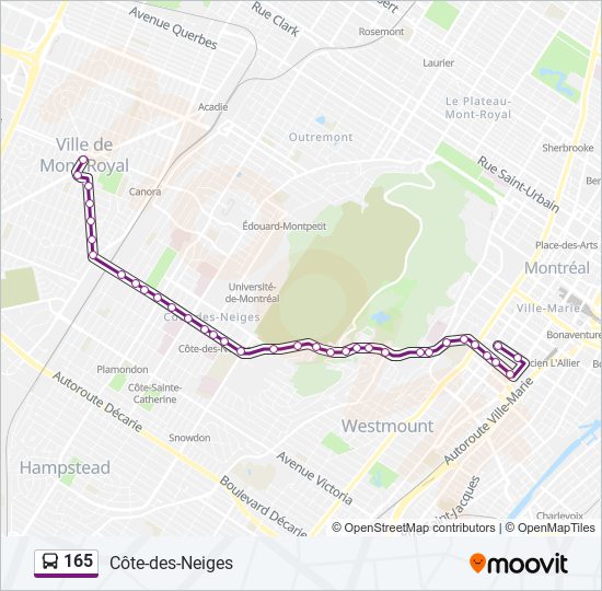 165 Route: Schedules, Stops & Maps - Sud (Updated)