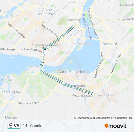ca Route: Schedules, Stops & Maps - Candiac (Updated)