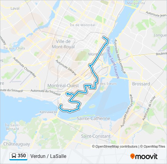 350 Route: Schedules, Stops & Maps - Est (Updated)