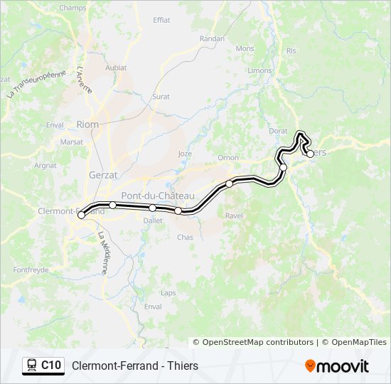 Línea c10: horarios, paradas y mapas - 873276 (Actualizado)