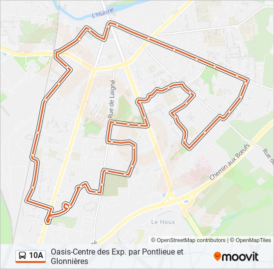 10a Route: Schedules, Stops & Maps - Oasis Par Maroc Pontlieue ...