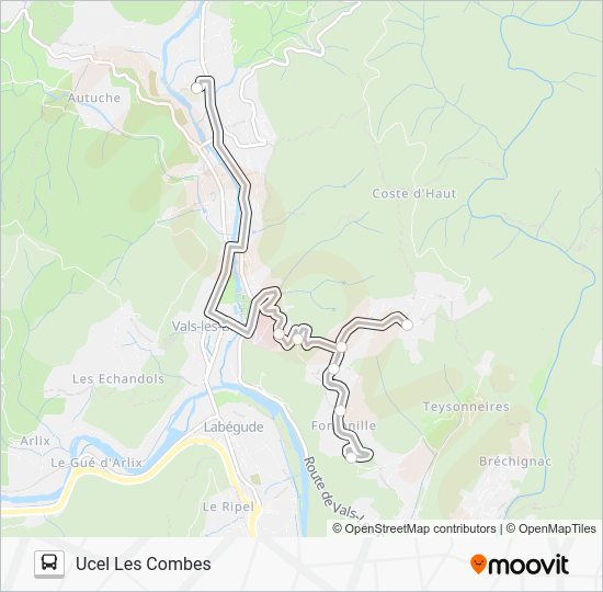 L67 Route: Schedules, Stops & Maps - Ucel Les Combes (Updated)