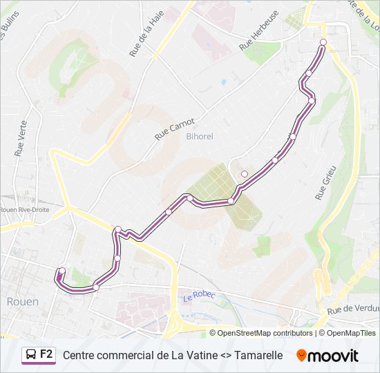 f2 Itinéraire: Horaires, Arrêts & Plan - Hôtel De Ville Rouen (mis à jour)