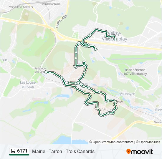 6171 Route: Schedules, Stops & Maps - Trois Canards (Updated)