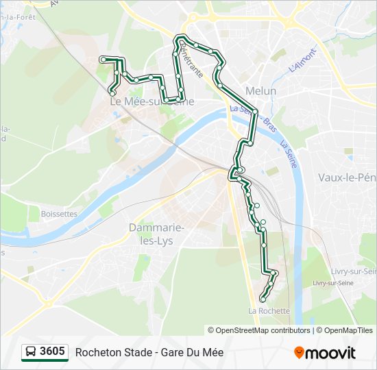Melun Paris Distance