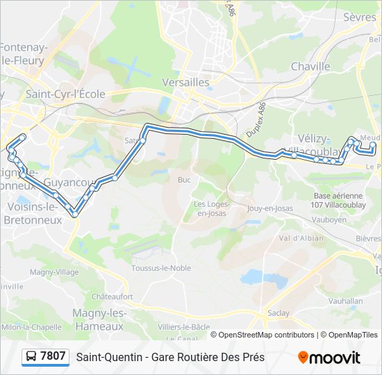 7807 Route: Schedules, Stops & Maps - Saint-Quentin - Gare Routière Des ...
