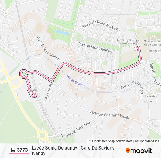 3773 Route: Schedules, Stops & Maps - Cesson Gare (Updated)