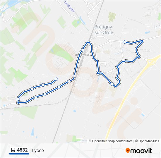 4532 Route: Schedules, Stops & Maps - Lycée (Updated)