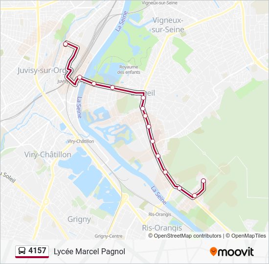 4157 Route: Schedules, Stops & Maps - Lycée Marcel Pagnol (Updated)